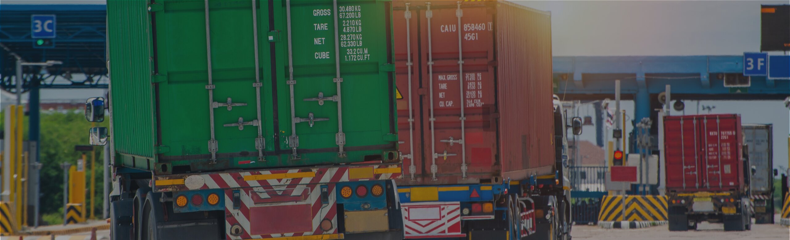 Hervorragendes Containertrucking im Hamburger Hafen